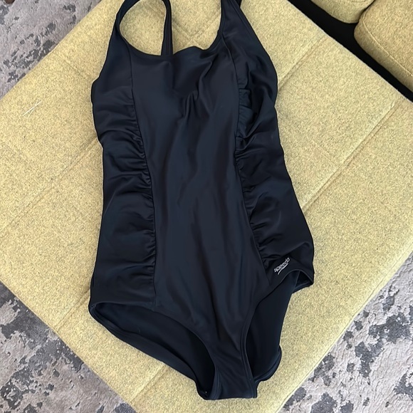 Speedo | Swim | Speedo Black Bathing Suit Large Excellent Condition One ...